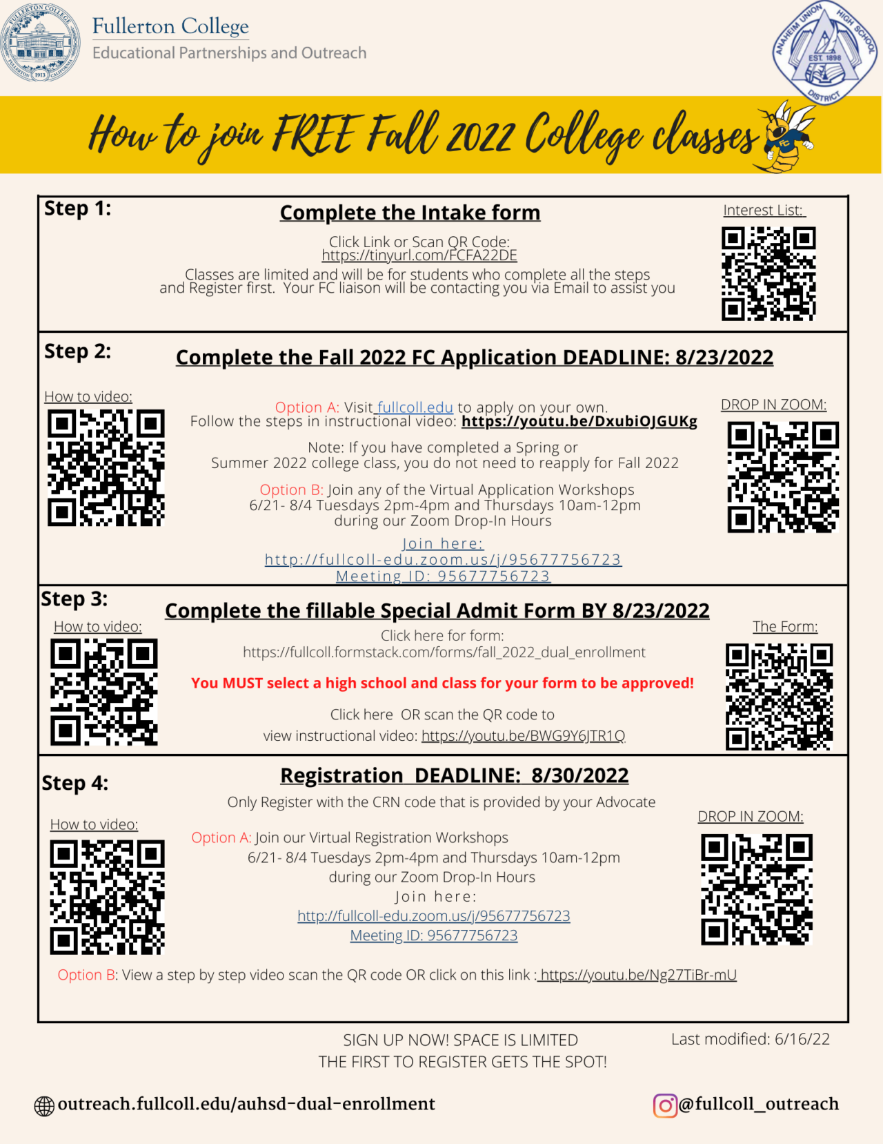 Outreach | Fullerton College