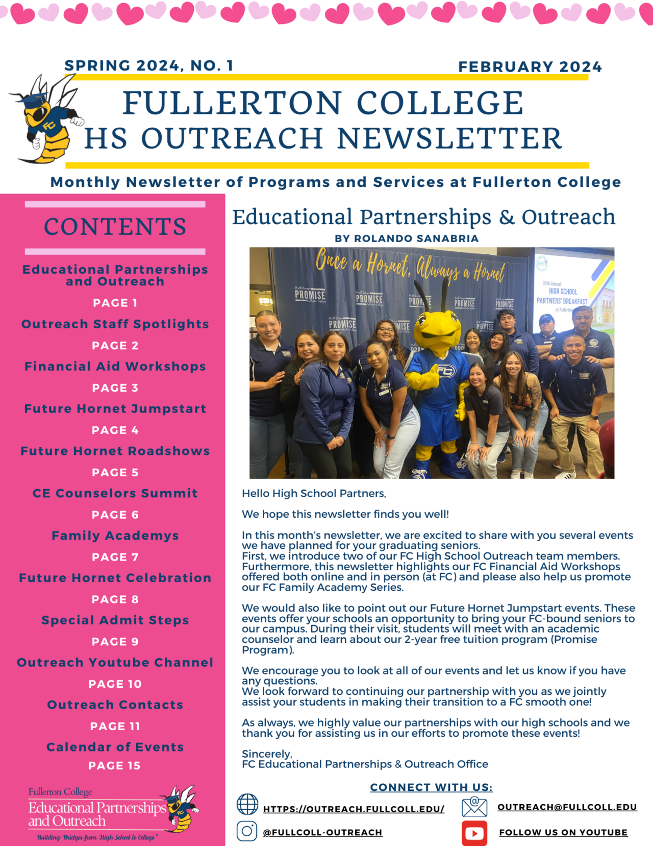 Newsletter | Outreach